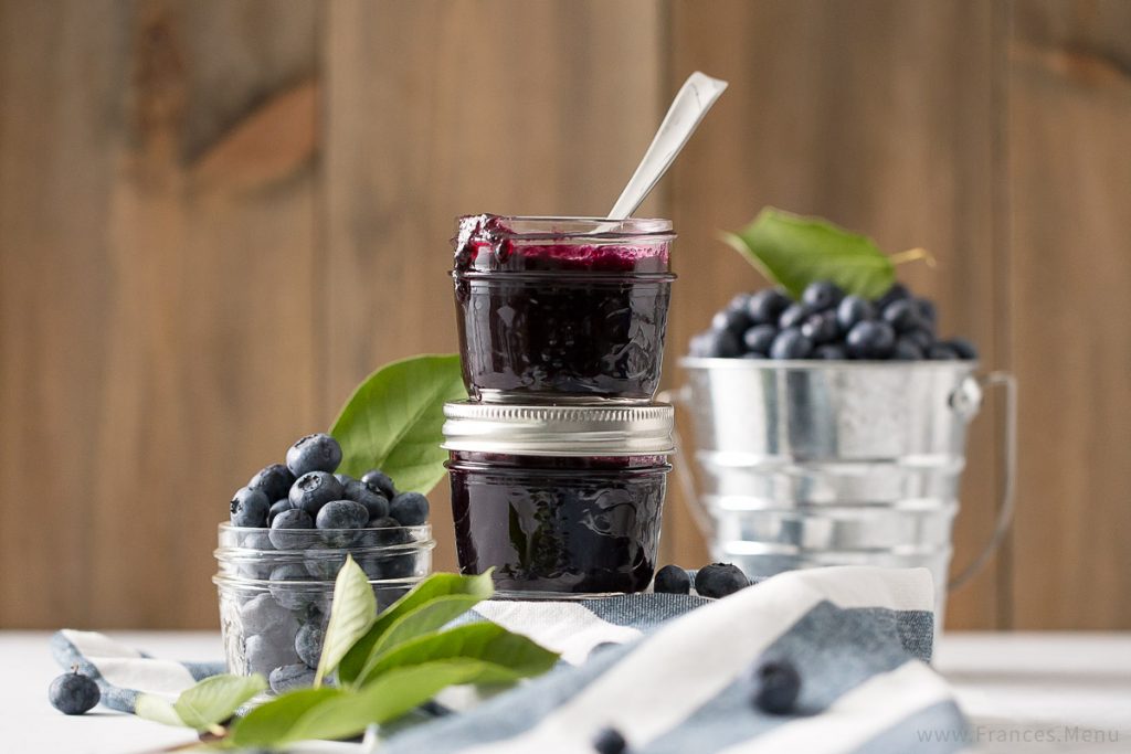 Blueberry Vanilla Jam – Frances' Menu